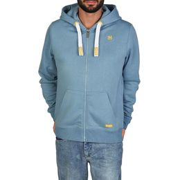 Riverso Sweatjacke RIVNoah in Blau | Gr.: 4XL