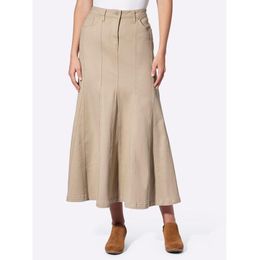 Heine Twillrock in beige | Gr.: 34