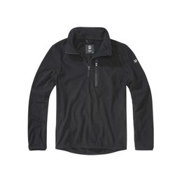 Brandit Fleece Zipthrough in black | Gr.: 7XL