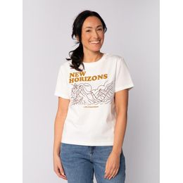 wat? Apparel T-Shirt New horizons are everywhere in Off White | Gr.: 36