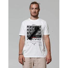 wat? Apparel T-Shirt New Perspective in Off White | Gr.: 56