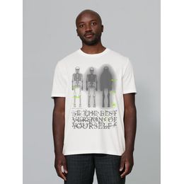wat? Apparel T-Shirt Be the best in Off White | Gr.: 52