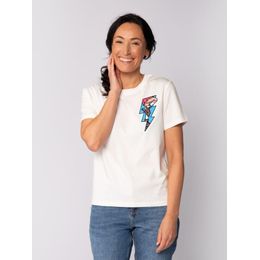 wat? Apparel T-Shirt Rollerskates in Off White | Gr.: 36