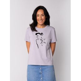 wat? Apparel T-Shirt Self love in Lavender | Gr.: 42
