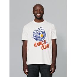wat? Apparel T-Shirt Ramen Club in Off White | Gr.: 48