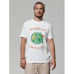 wat? Apparel T-Shirt Life is better with ramen in Off White | Gr.: 48