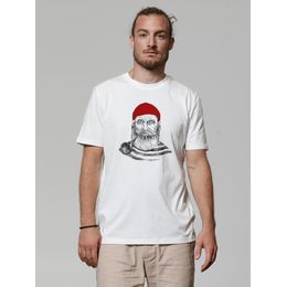wat? Apparel T-Shirt Seemann in Off White | Gr.: 48
