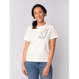 wat? Apparel T-Shirt Self love in Off White | Gr.: 34