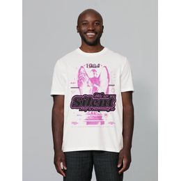 wat? Apparel T-Shirt Silent in Off White | Gr.: 50