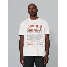 wat? Apparel T-Shirt Technoworld in Off White | Gr.: 54