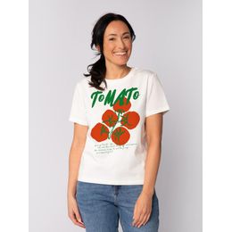 wat? Apparel T-Shirt Tomato in Off White | Gr.: 44