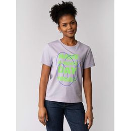 wat? Apparel T-Shirt Have a good day today in Lavender | Gr.: 38