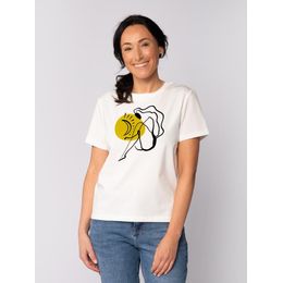 wat? Apparel T-Shirt Self love in Off White | Gr.: 36