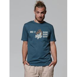 wat? Apparel T-Shirt And it burns in Petrol | Gr.: 48