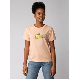 wat? Apparel T-Shirt Lemon in Fraiche Peche | Gr.: 42