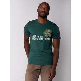 wat? Apparel T-Shirt Not in the mood in Dunkelgr&uuml;n | Gr.: 46