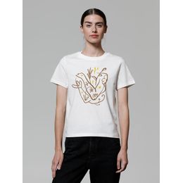 wat? Apparel T-Shirt Self love in Off White | Gr.: 42
