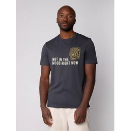wat? Apparel T-Shirt Not in the mood in India Ink Grey | Gr.: 52