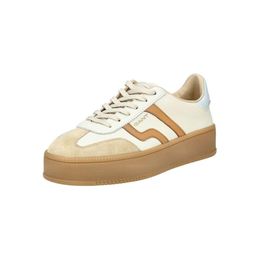 Gant Footwear Sneaker in Wei&szlig;/Braun | Gr.: 41