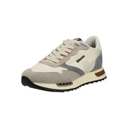 Blauer USA Sneaker in Beige/Grau | Gr.: 43