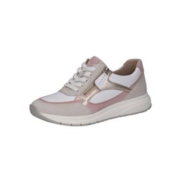 Caprice Sneaker in Wei&szlig;/Rosa | Gr.: 40