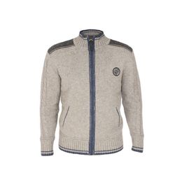 Spieth & Wensky Spieth & Wensky Strickjacke BETZBACH in hellgrau | Gr.: 3XL
