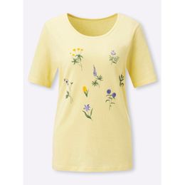 Sieh an! Kurzarm-Shirt in zitrone | Gr.: 48
