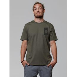 wat? Apparel T-Shirt Tarot Death in Khaki | Gr.: 48