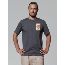 wat? Apparel T-Shirt Tarot The Pizza in Grau | Gr.: 54