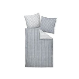 Janine Bettw&auml;sche 1er Pack in Grau | Gr.: 160x210-cm-65x100-cm