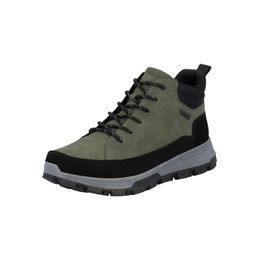 Rieker Stiefelette in Schwarz/Gr&uuml;n | Gr.: 42