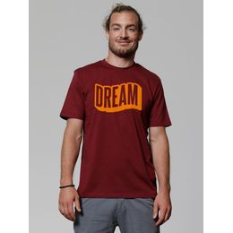 wat? Apparel T-Shirt Dream in Weinrot | Gr.: 56