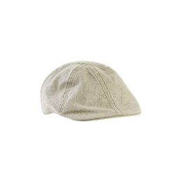Camel Active Flat Cap aus Leinen-Mix in Olivgr&uuml;n | Gr.: L
