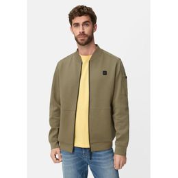 Camel Active fleXXXactive Sweatjacke mit Rei&szlig;verschluss in Olivgr&uuml;n | Gr.: S