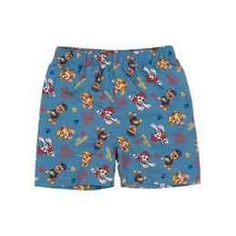 PAW PATROL Badeshorts Badehose Schwimmhose Boardshorts Badekleidung in blau | Gr.: 122/128