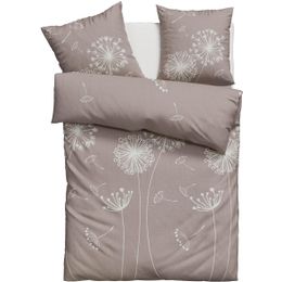 Bettw&auml;sche OTTO HOME, braun, Renforc&eacute;, Obermaterial: 100% Baumwolle, Bettw&auml;sche, "Soucy", ab Gr. 135x200, 100% Baumwolle, Renforc&eacute; & PREMIUM Satin