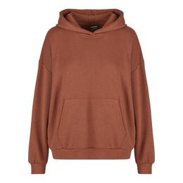 Kapuzensweatshirt Urban Classics "Urban Classics Ladies Light Terry Oversized Hoodie", Damen, Gr. L, lightrust, 70% Baumwolle, 30% Polyester, unifarben, Sweatshirts