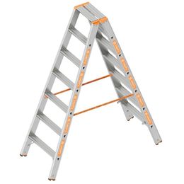 Layher Stufenstehleiter TOPIC 1043 - 2x7 Stufen