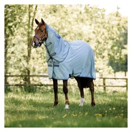 Horseware Fliegendecke AMIGO Bug Rug heatherblue/blue & silver 140 cm