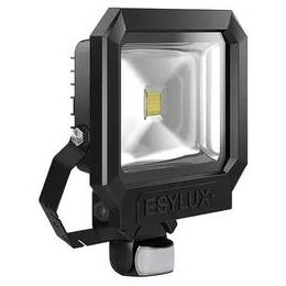 Esylux AFL SUN LED-Strahler mit Bewegungsmelder 50W 5000K, schwarz