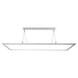 DEKOLIGHT LED-Pendelleuchte, Panel transparent, 50W, 4000K, L&auml;nge 1195mm, alu / silber