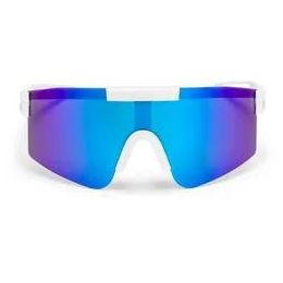 CHPO Radsportbrille Luca - White - Blue Mirror