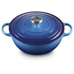 Le Creuset La Marmite Signature rund 26 cm Azure