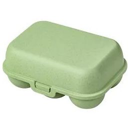 Koziol Eierbox Eggs to go mini nature leaf green