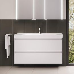 Laufen CADA Schrank mit Waschtisch, 2 Ausz&uuml;ge, H814CD14001041+H404932FCD2201,