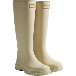 Hunter Gummistiefel Unisex Downpur Tall Gravel (Gr&ouml;&szlig;e: 4)