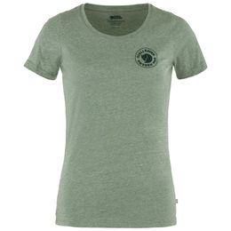 Fj&auml;llr&auml;ven Fj&auml;llr&auml;ven Damen T-Shirt Logo 1960 Patina Green Melange (Gr&ouml;&szlig;e: L)