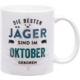 INTERLUXE Home Accessoires Tasse - Die besten J&auml;ger Oktober