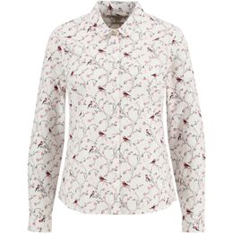 Barbour Bluse Brambles Wei&szlig;/Vogelprint (Gr&ouml;&szlig;e: 14)