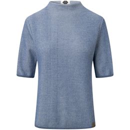 STAPF Strick-T-Shirt Nekita Rauchblau (Gr&ouml;&szlig;e: S)